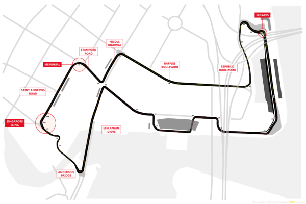 F1 | Nuovo layout per il GP di Singapore dal 2023?