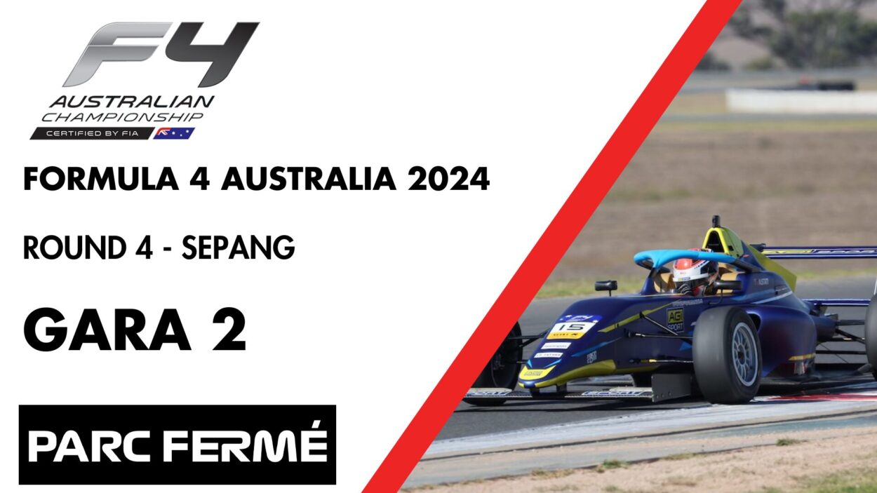 F4 Australia 2024 | Round 4: Sepang – Gara 2 [DIRETTA VIDEO LIVE]