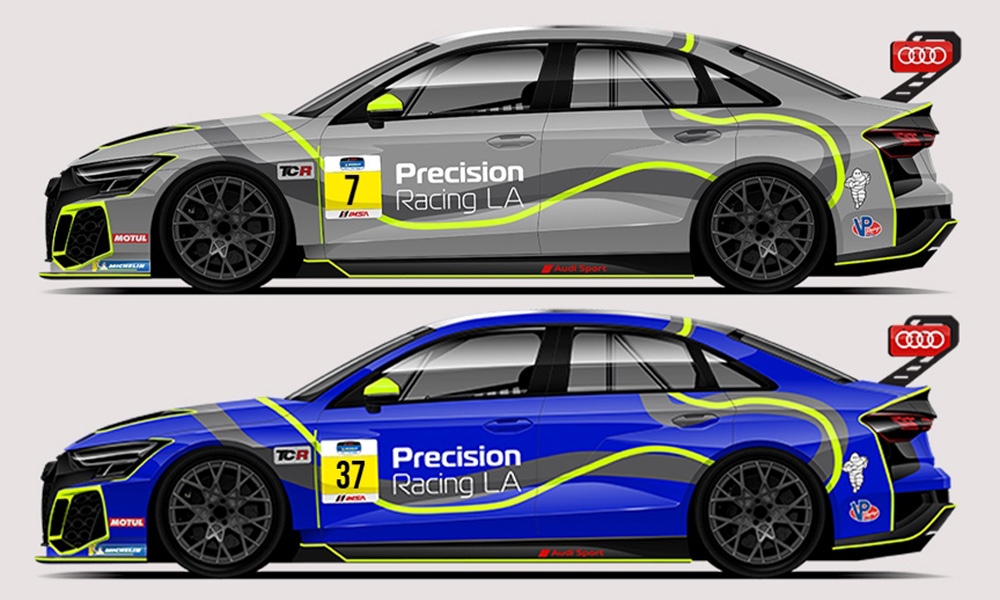 TCR Michelin Pilot Challenge | Precision Racing completa la line-up del 2025